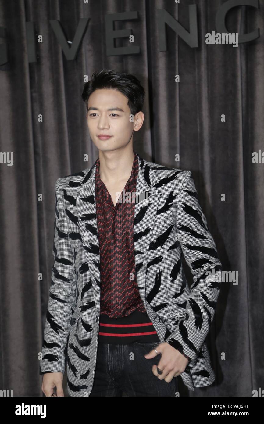 South Korean singer and actor Choi Min-ho, better known as Minho, of ...