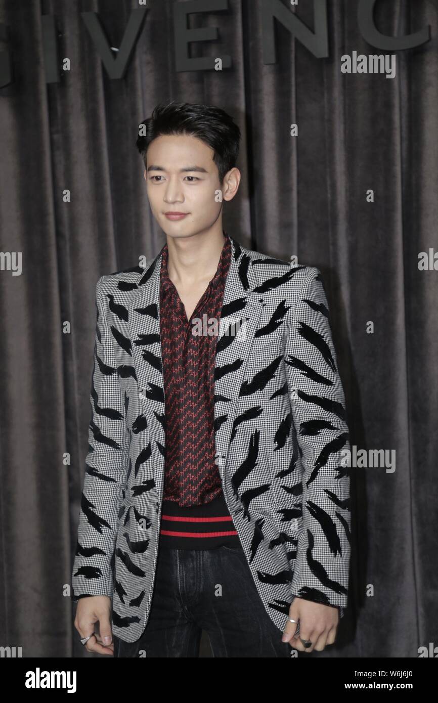 South Korean singer and actor Choi Min-ho, better known as Minho, of ...