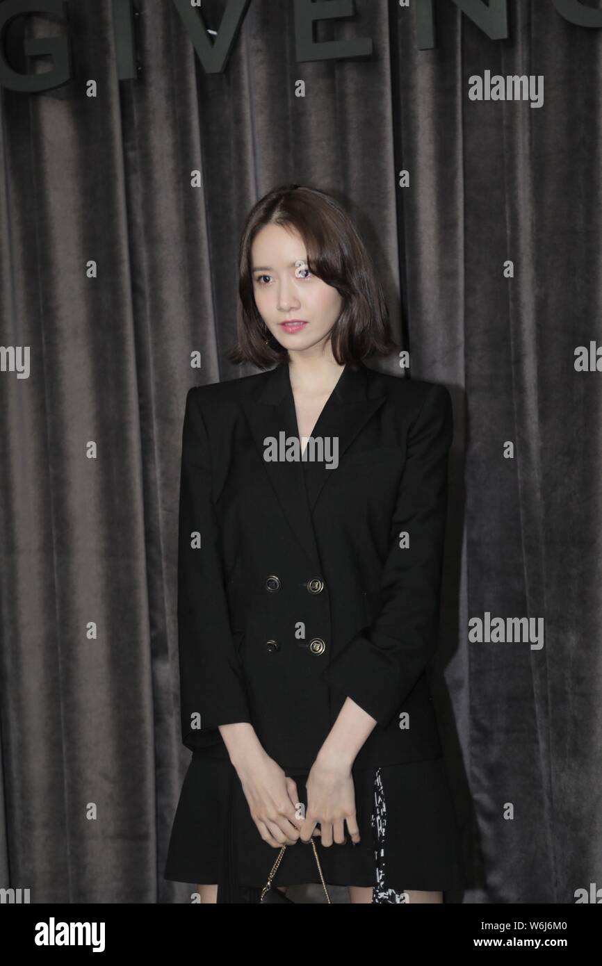 South Korean singer and actress Lim Yoon-ah, better known as Yoona, of ...