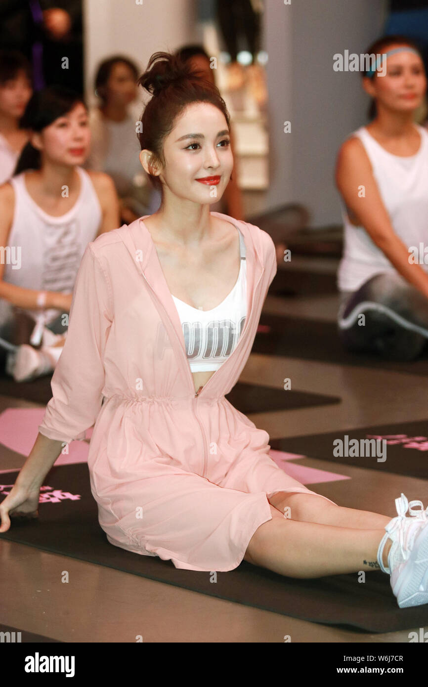 Chinese Uighur actress Gulnazar, also known as Guli Nazha, attends a ...