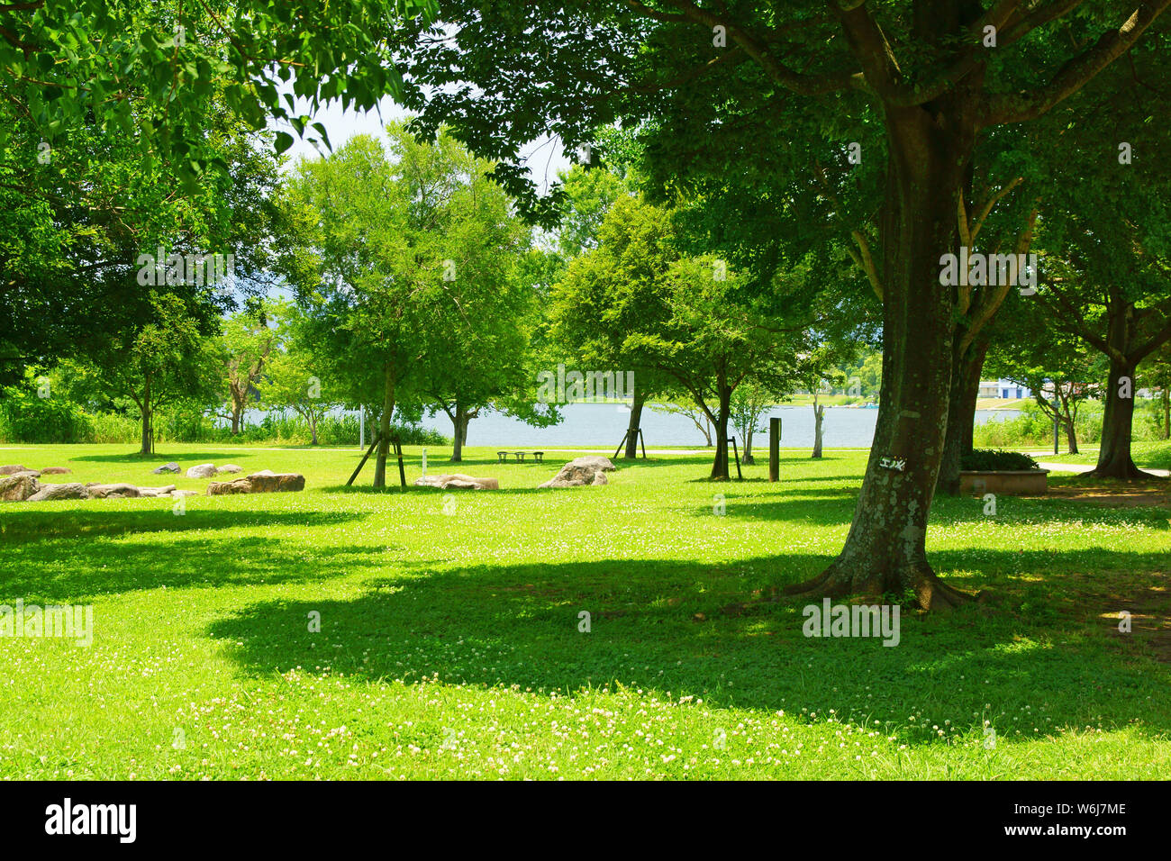 Suizenji Ezuko Park, Kumamoto Prefecture, Japan Stock Photo - Alamy