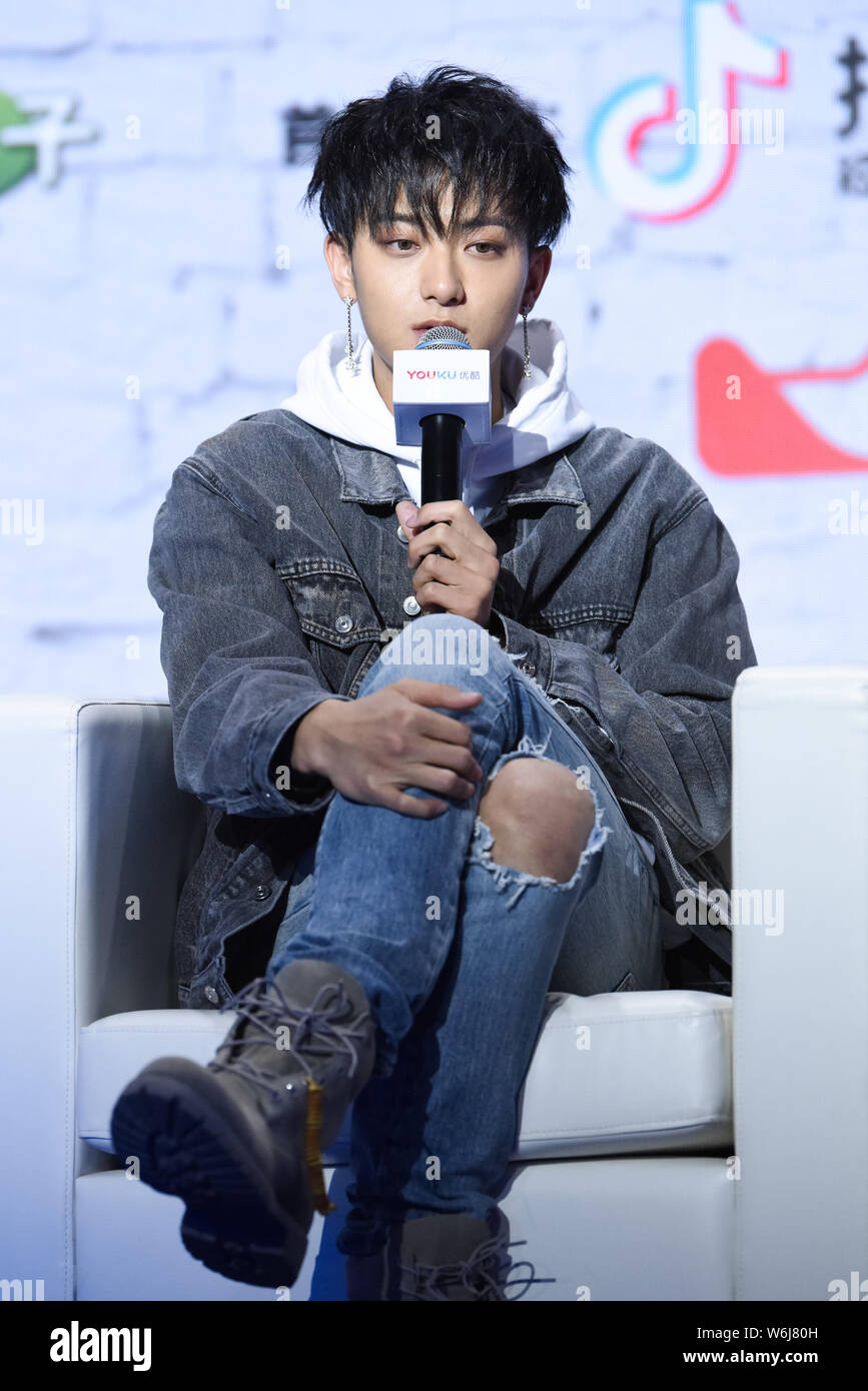 Chinese Singer And Actor Huang Zitao Better Known As Z Tao Attends A