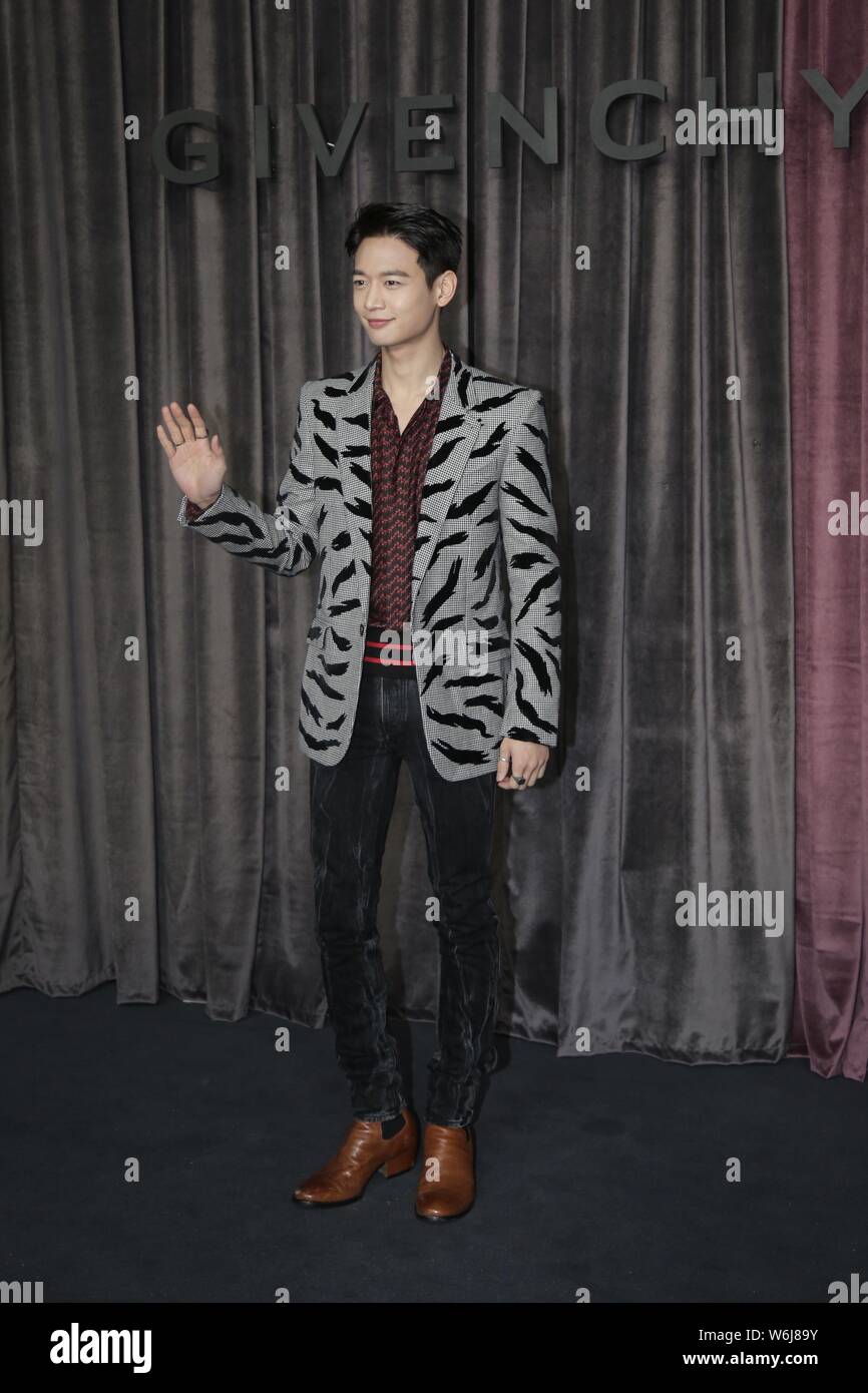 South Korean singer and actor Choi Min-ho, better known as Minho, of ...