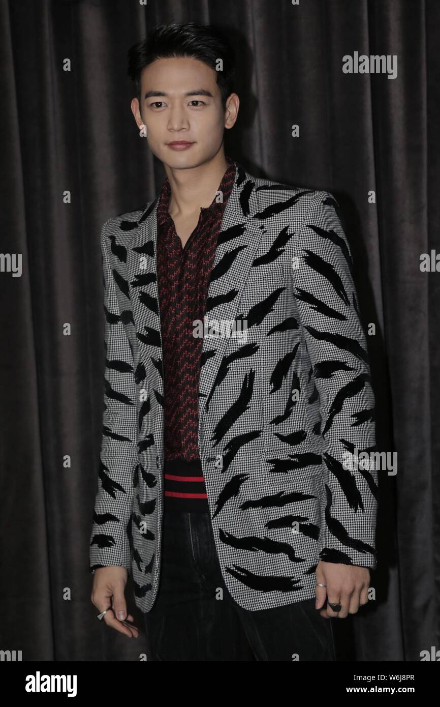 South Korean singer and actor Choi Min-ho, better known as Minho, of ...