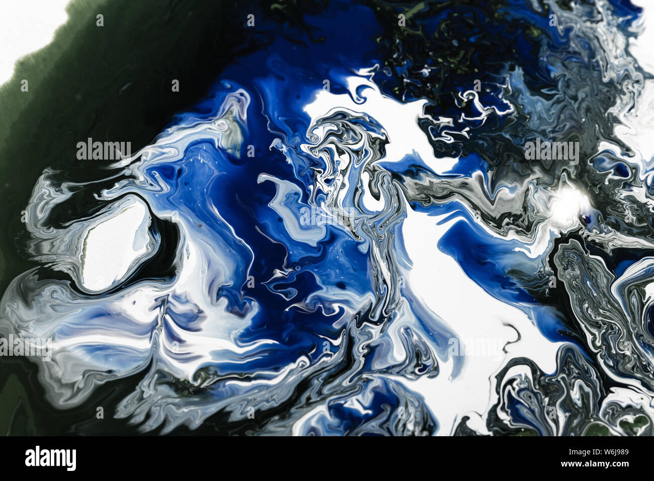 Abstract art painting background, paint texture close up, brush strokes ...