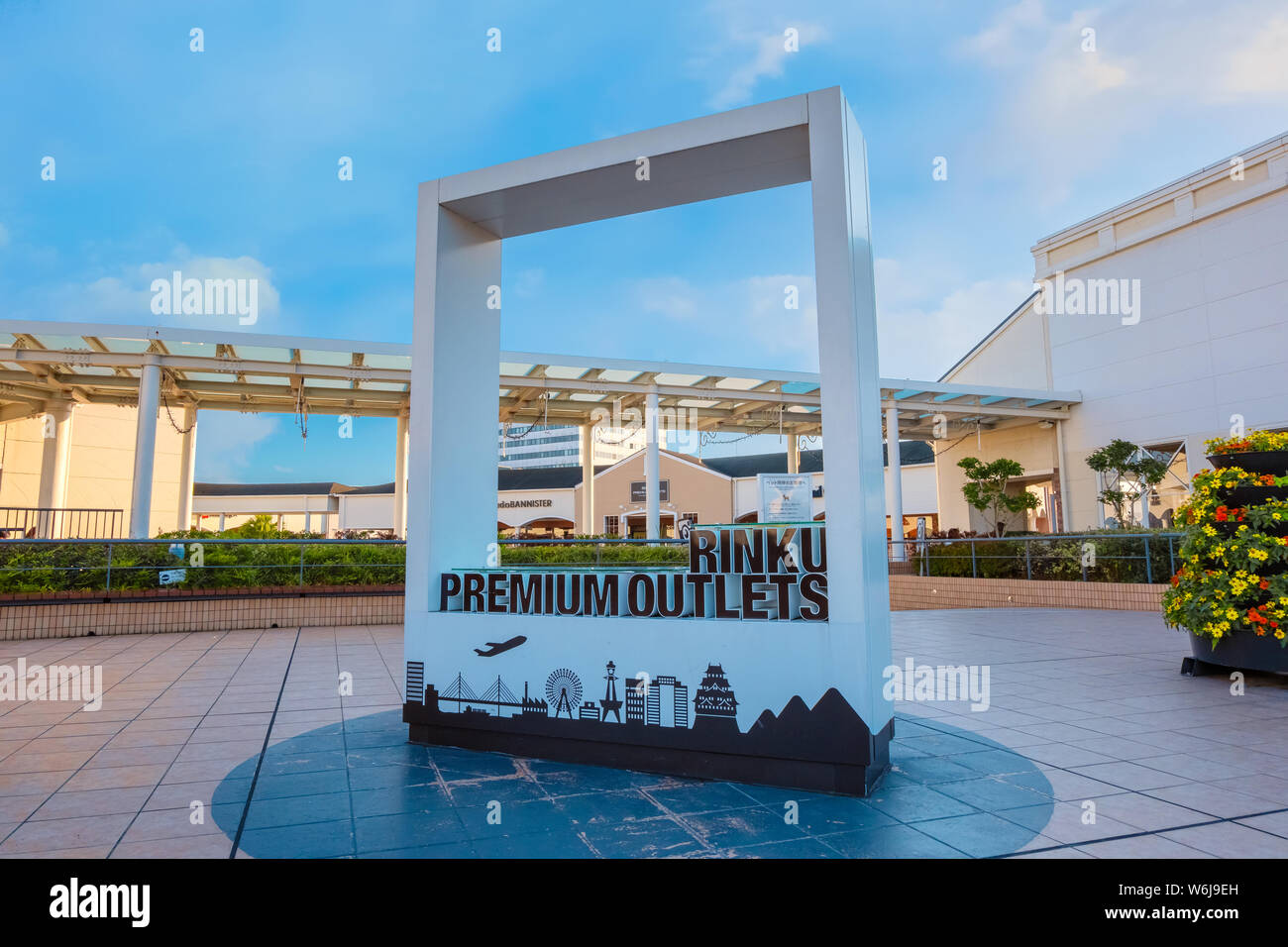 Osaka, Japan - October 29 2018: Rinku Premium Outlets located across ...