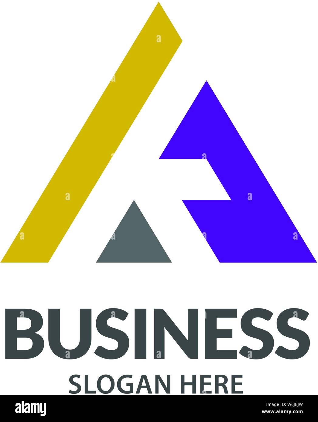 creative letter k triangle color logo vector illustration Stock Vector ...