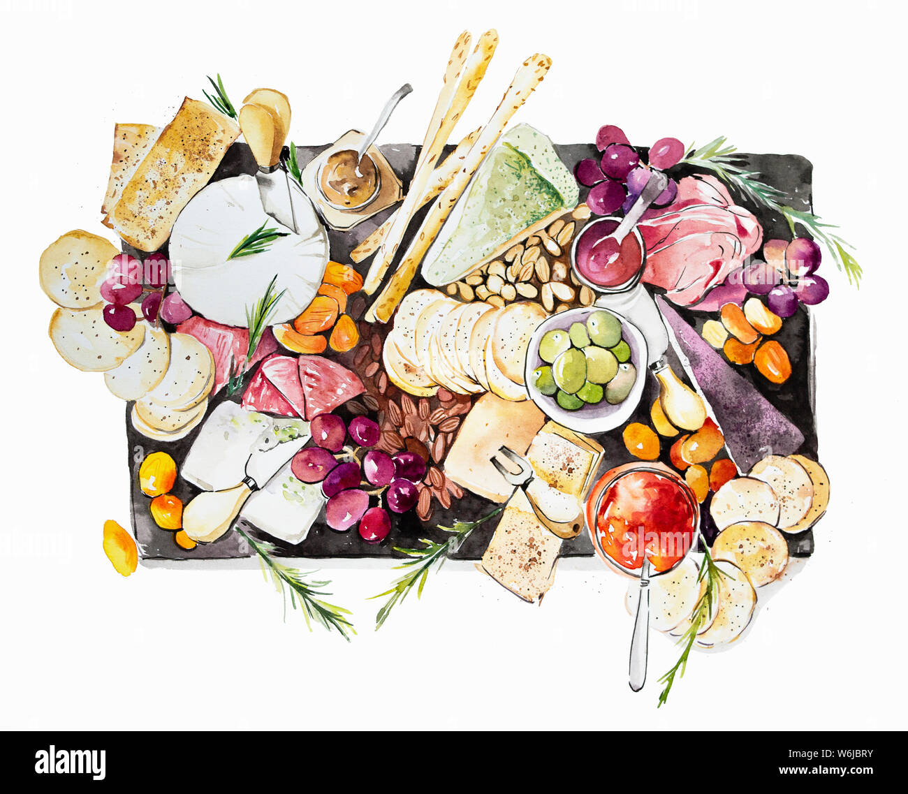 Water platter Cut Out Stock Images & Pictures - Alamy