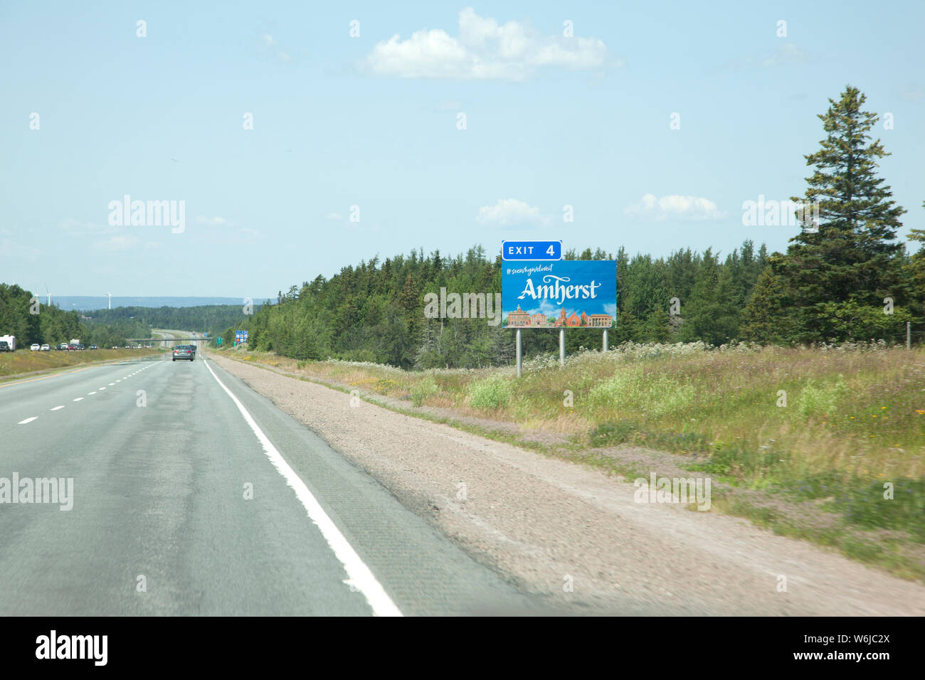 Welcome to nova scotia sign hi-res stock photography and images - Alamy