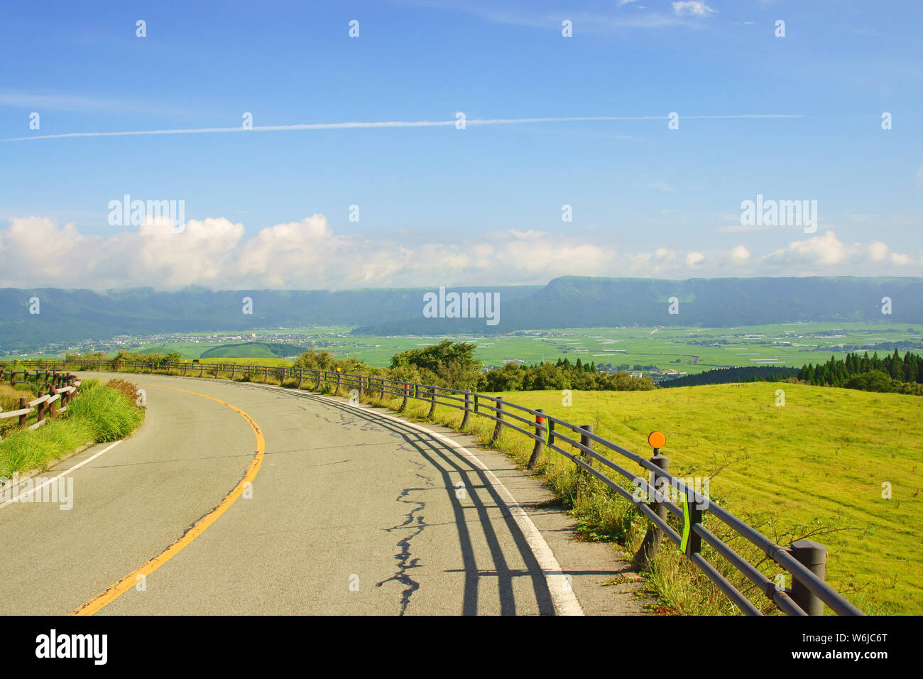Aso Panorama line, Kumamoto Prefecture, Japan Stock Photo - Alamy
