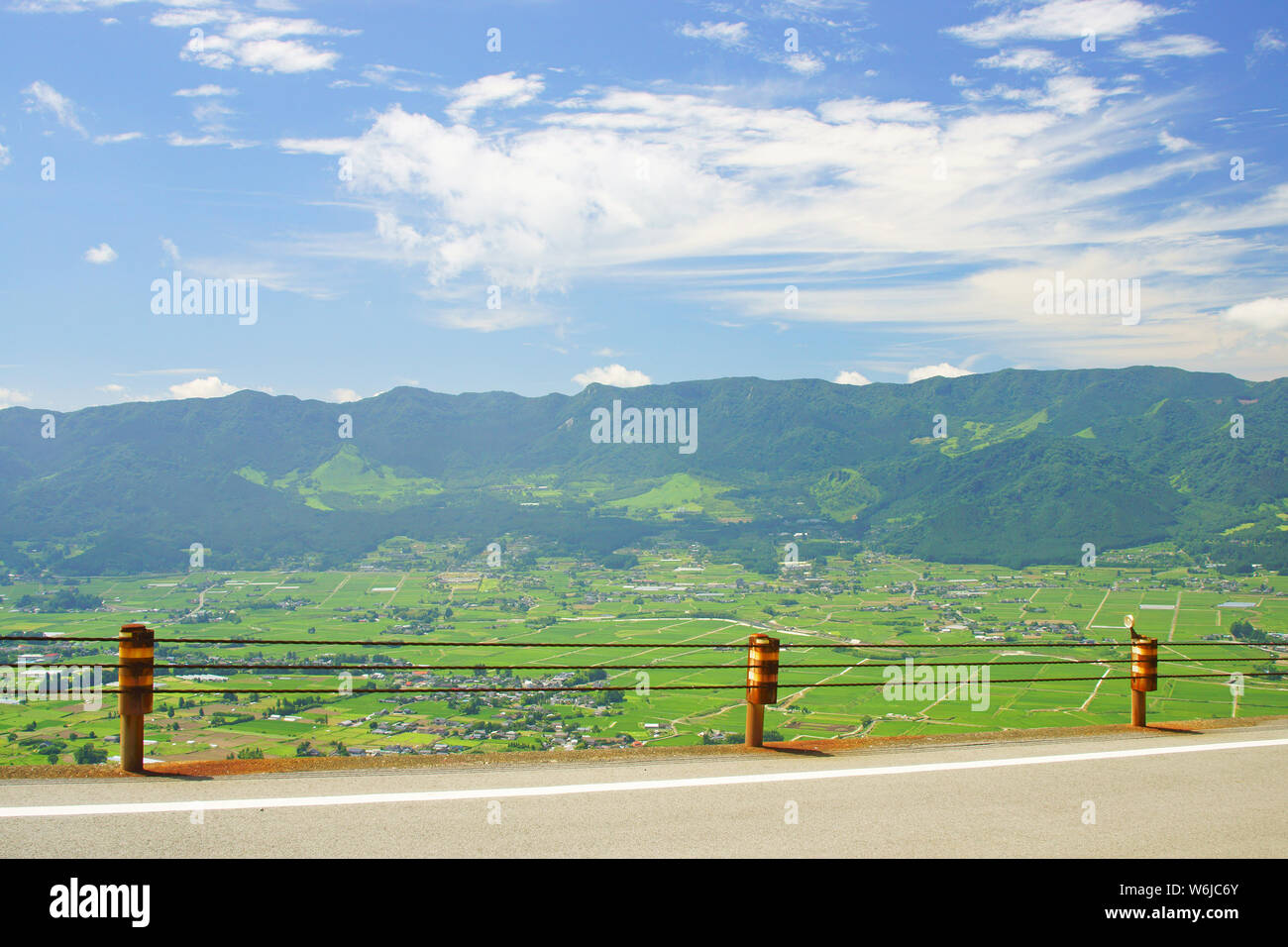 Aso Panorama line, Kumamoto Prefecture, Japan Stock Photo - Alamy