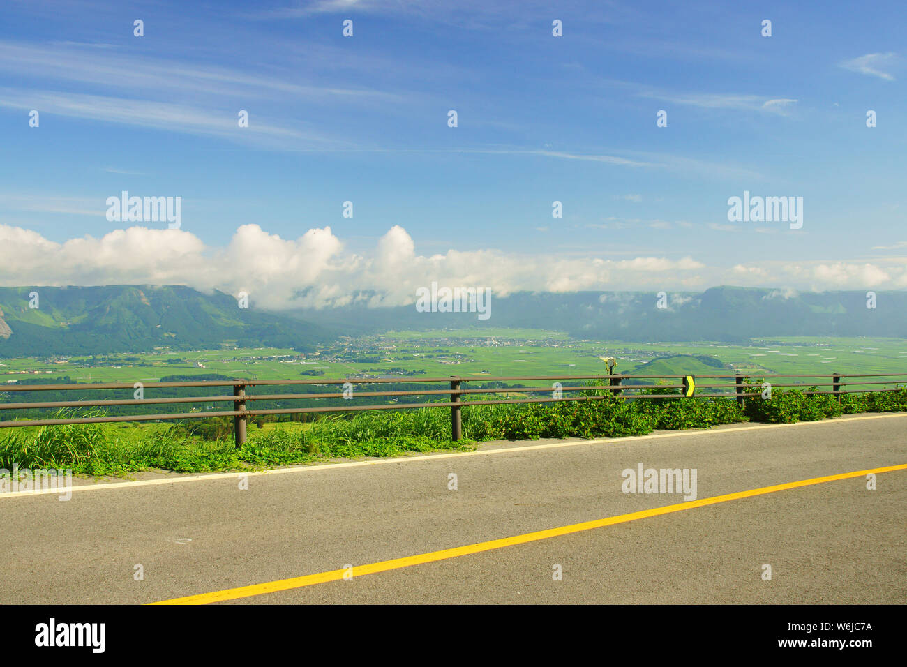 Aso Panorama line, Kumamoto Prefecture, Japan Stock Photo - Alamy