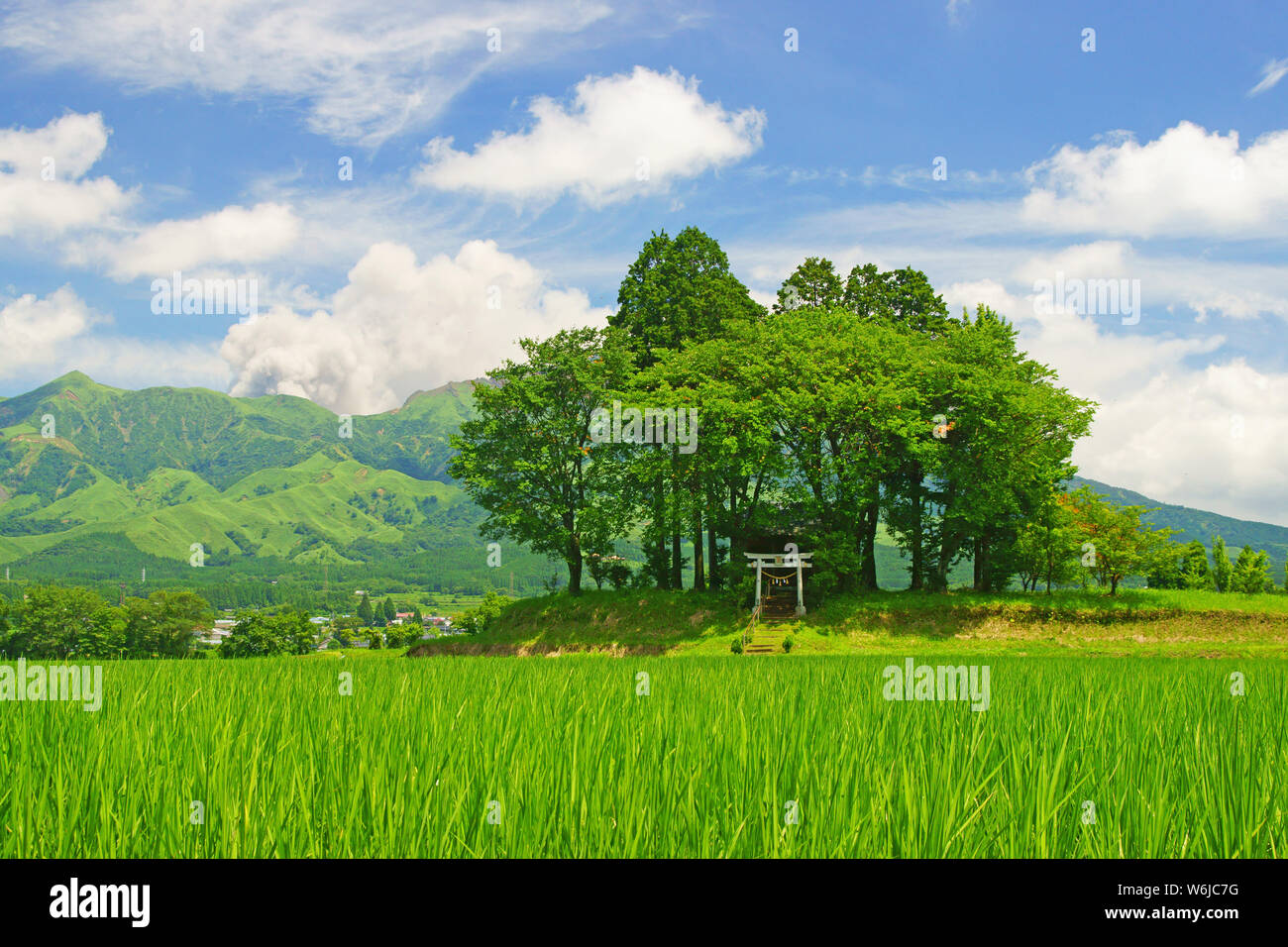 Chugou Tenmangu, Minamiaso village Stock Photo - Alamy