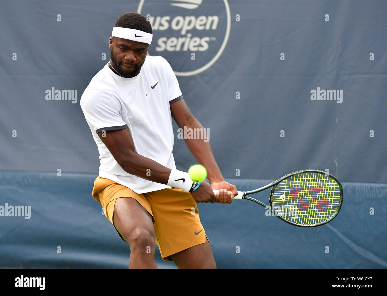 Washington DC, USA. 01st Aug, 2019. August 1, 2019: Frances Tiafoe (USA ...