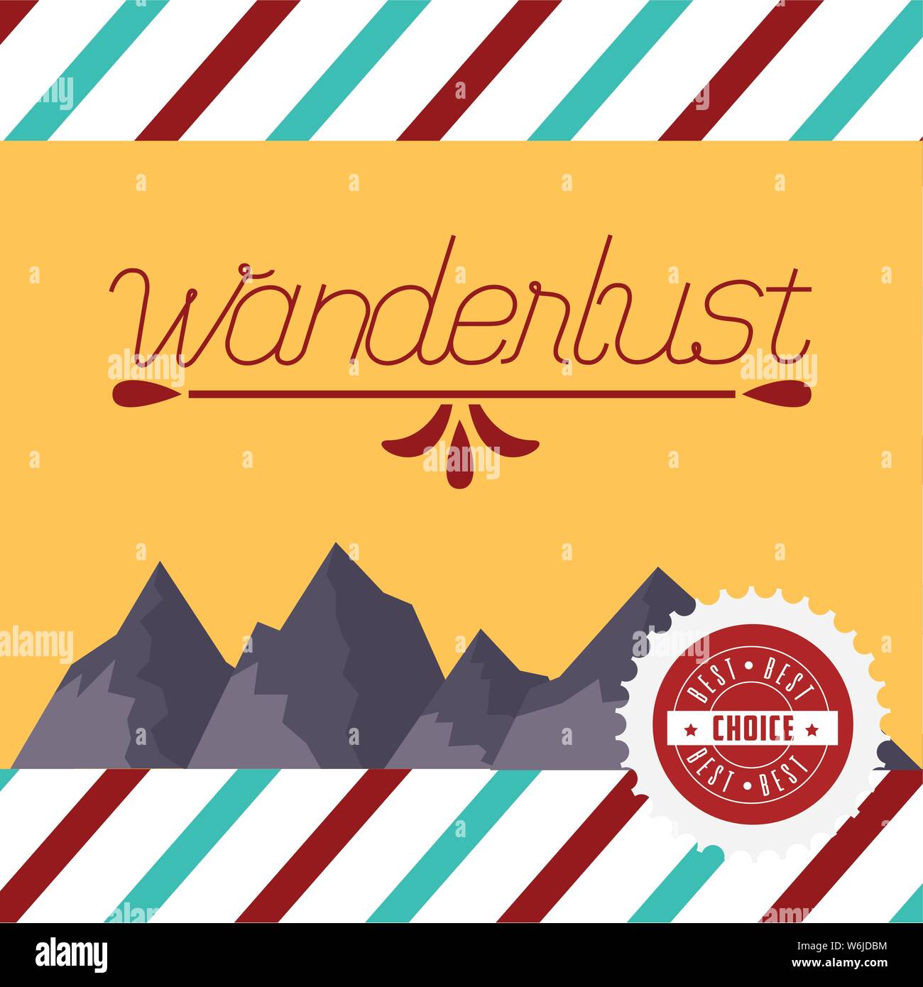 Travel and wanderlust vector design Stock Vector Image & Art - Alamy