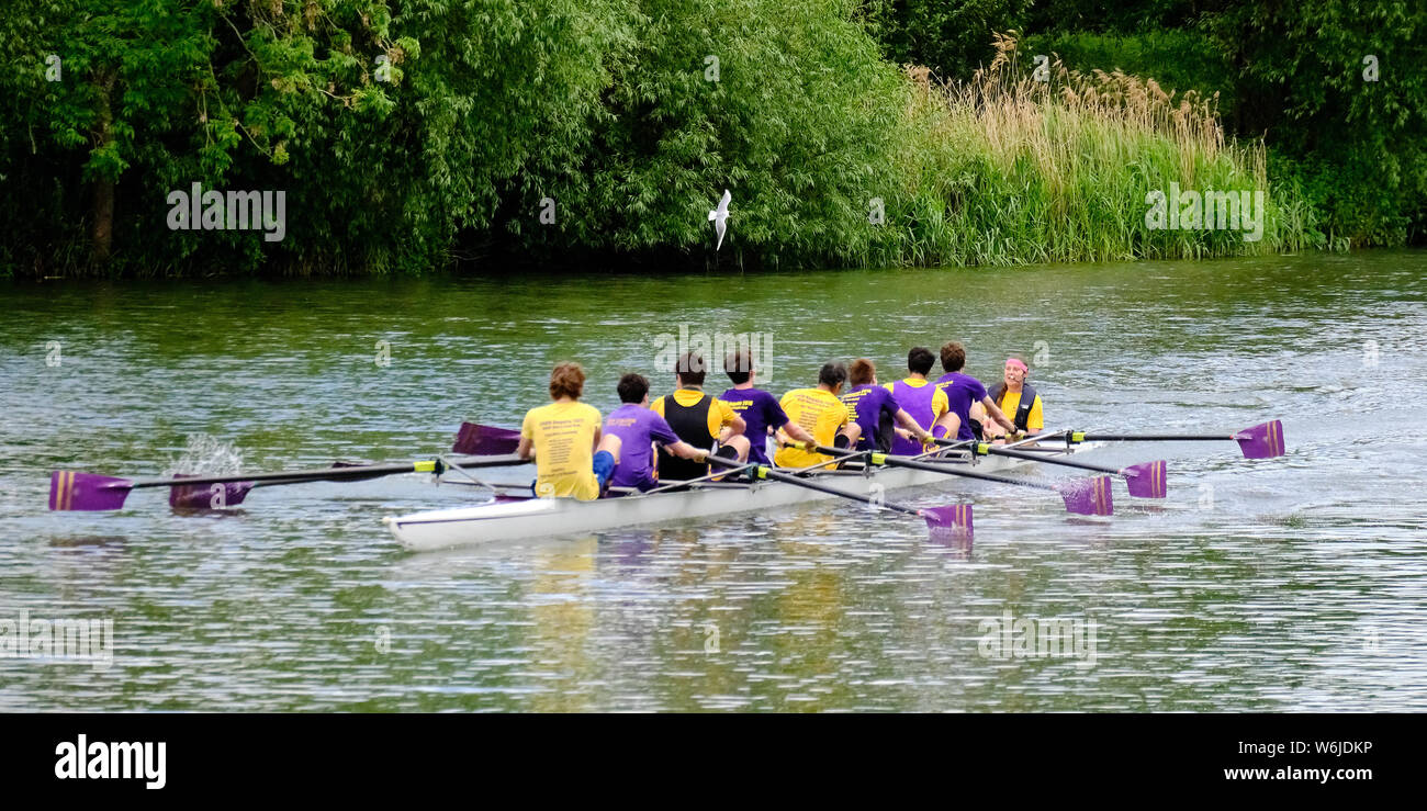 Oxford University Summer Eights 2019 - Rowing Regatta Stock Photo - Alamy