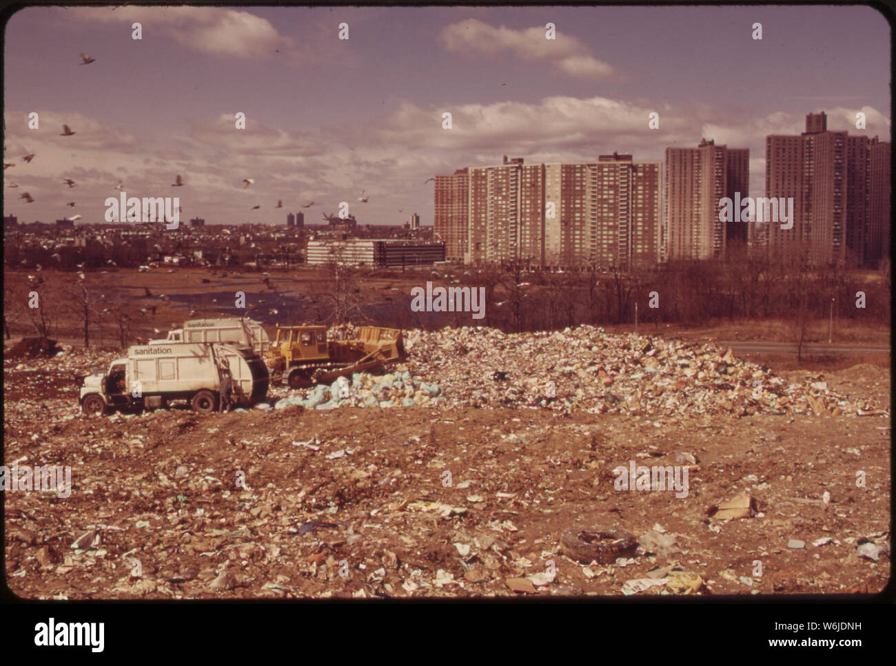 MUNICIPAL DUMP IN THE BRONX REACHES ALMOST TO THE DOORSTEP OF CO-OP ...