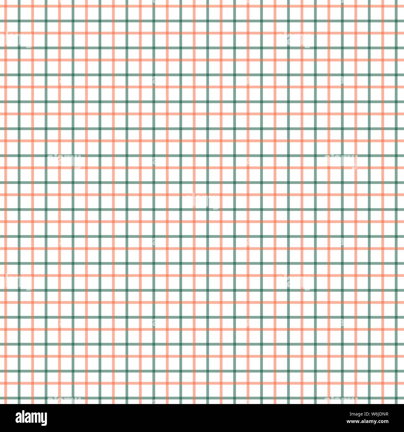 Green and Orange Tattersall Check Pattern. Men's Shirt Fashion Textile ...