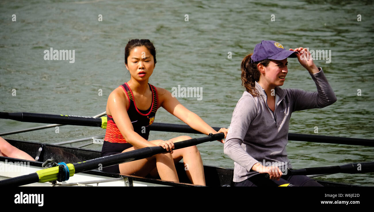 Oxford University Summer Eights 2019 - Rowing Regatta Stock Photo - Alamy