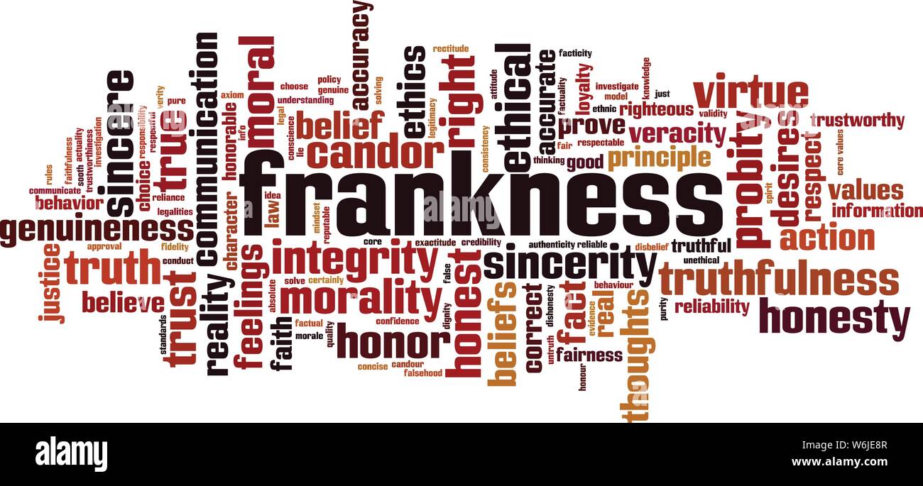 Frankness Stock Vector Images - Alamy