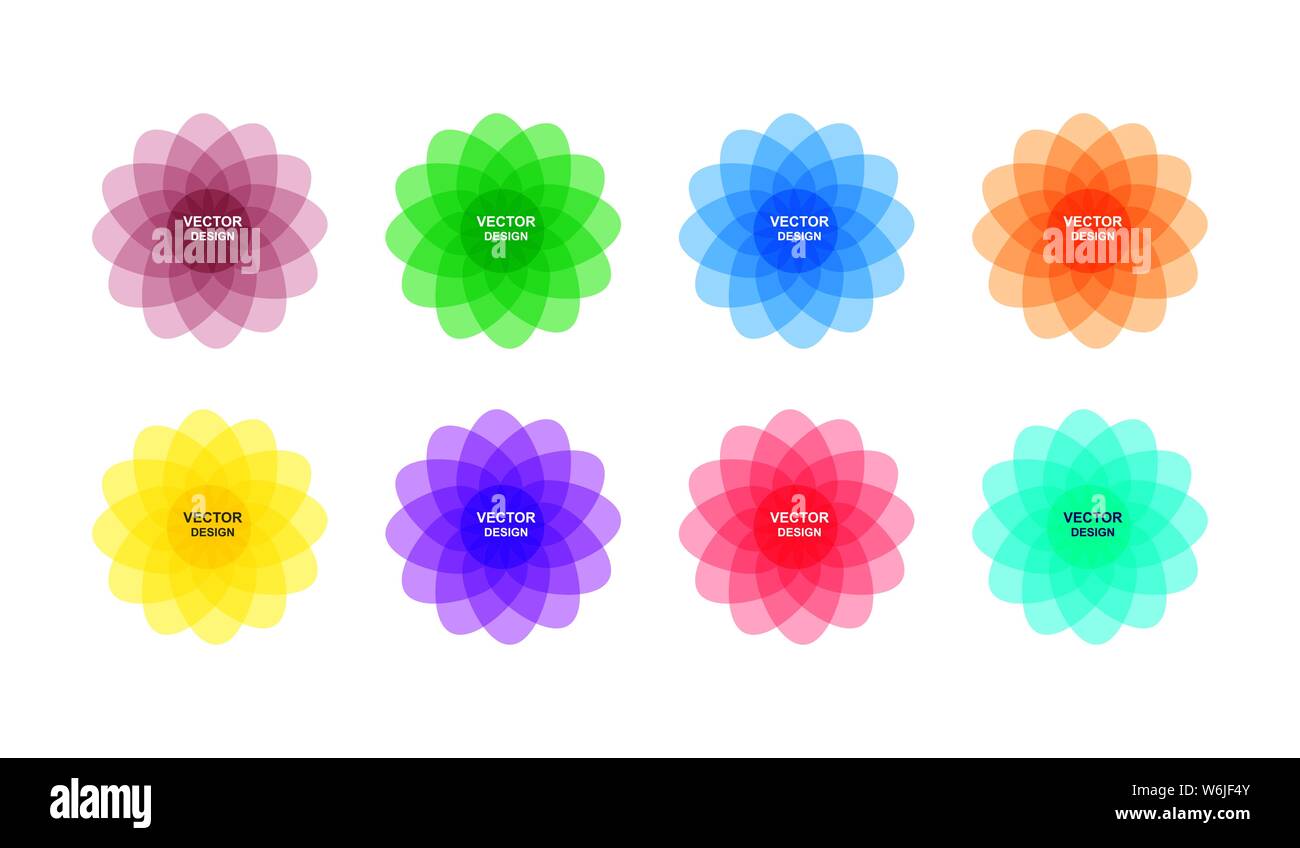 set of colorful design elements. Banners for design and decoration ...