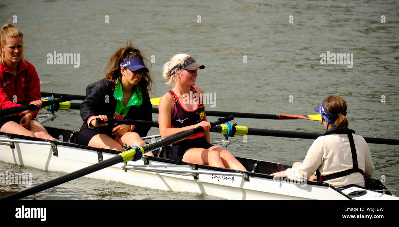 Oxford University Summer Eights 2019 - Rowing Regatta Stock Photo - Alamy