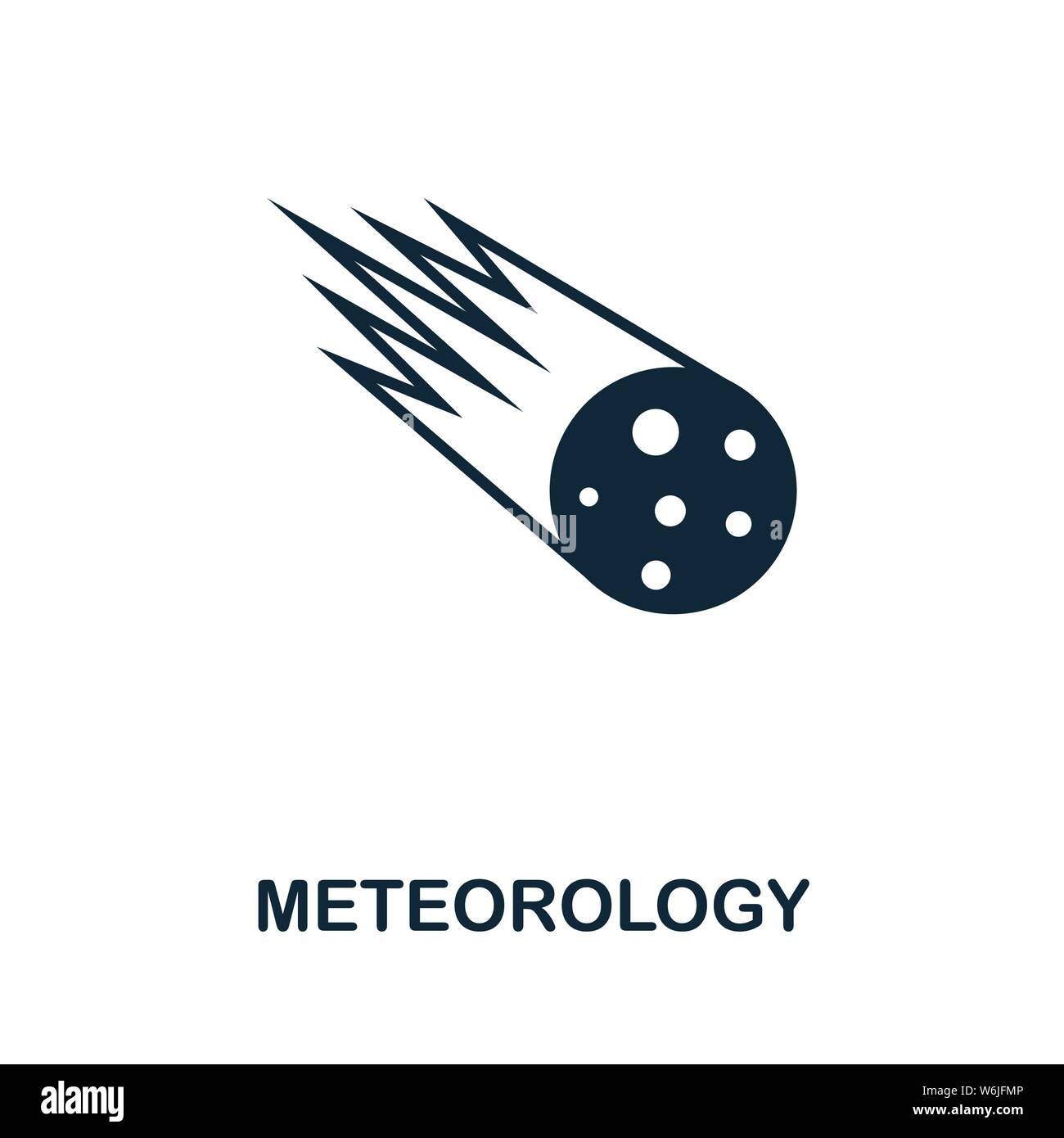 Falling meteorite icon icon cartoon hi-res stock photography and images ...