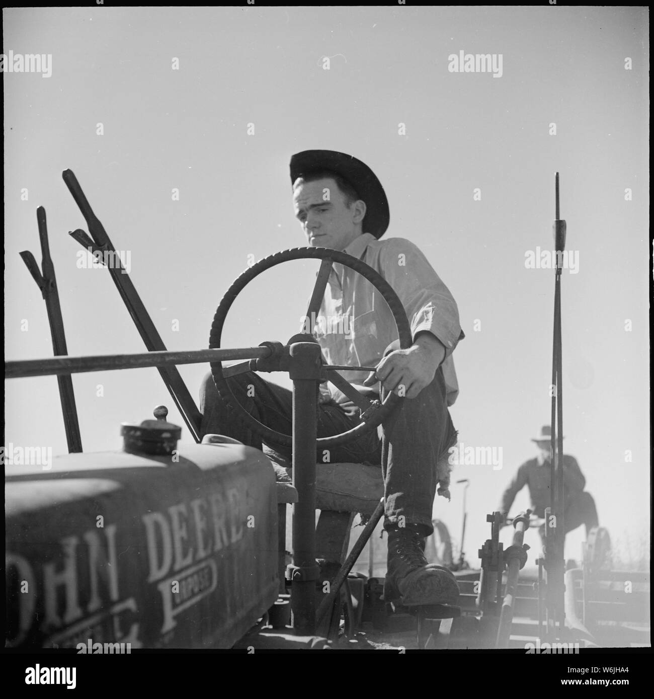 Monterey County, California. Rural youth. Mechanization; the ...