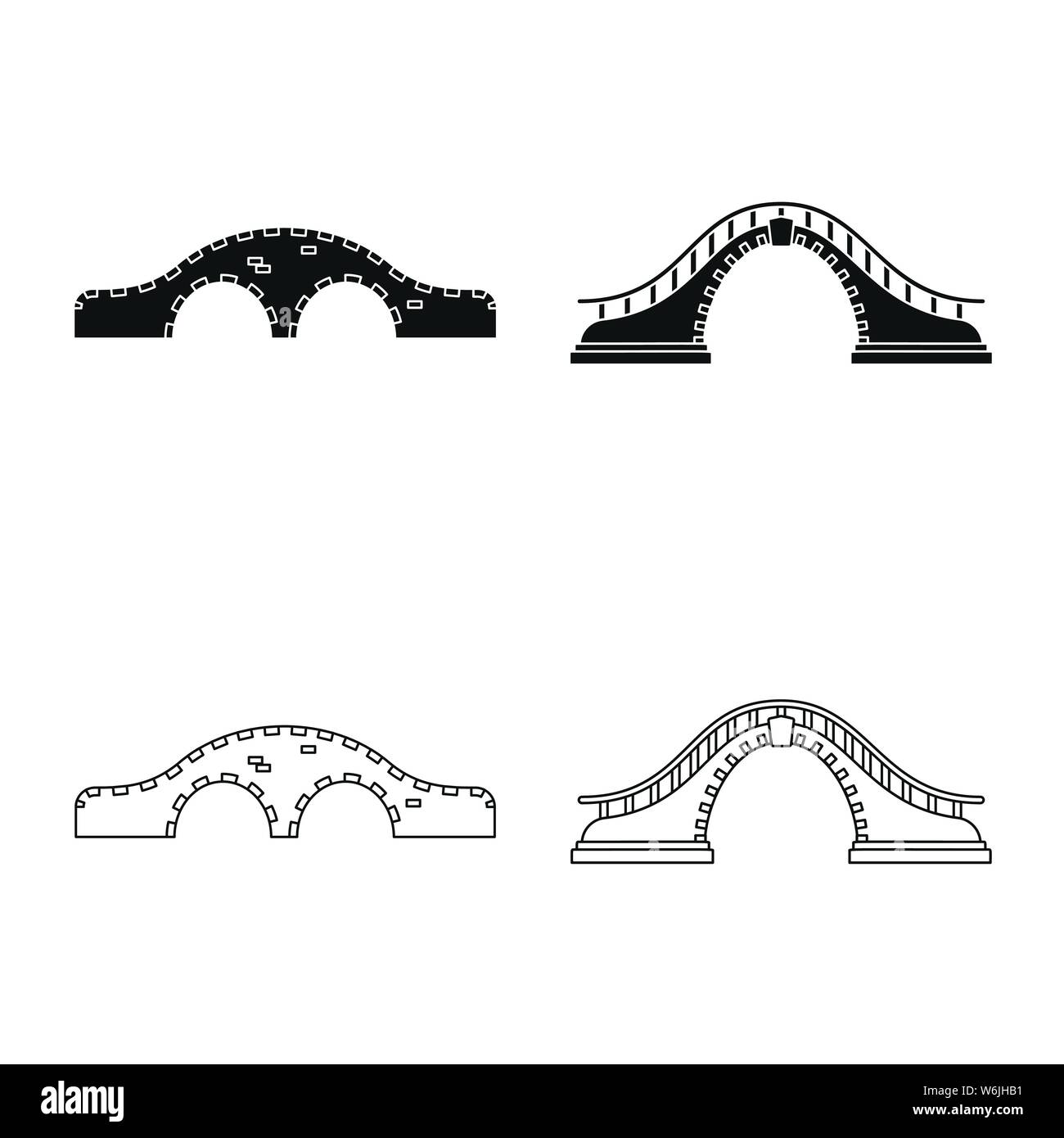 Vector Design Of Connection And Design Logo Collection Of Connection And Side Stock Vector