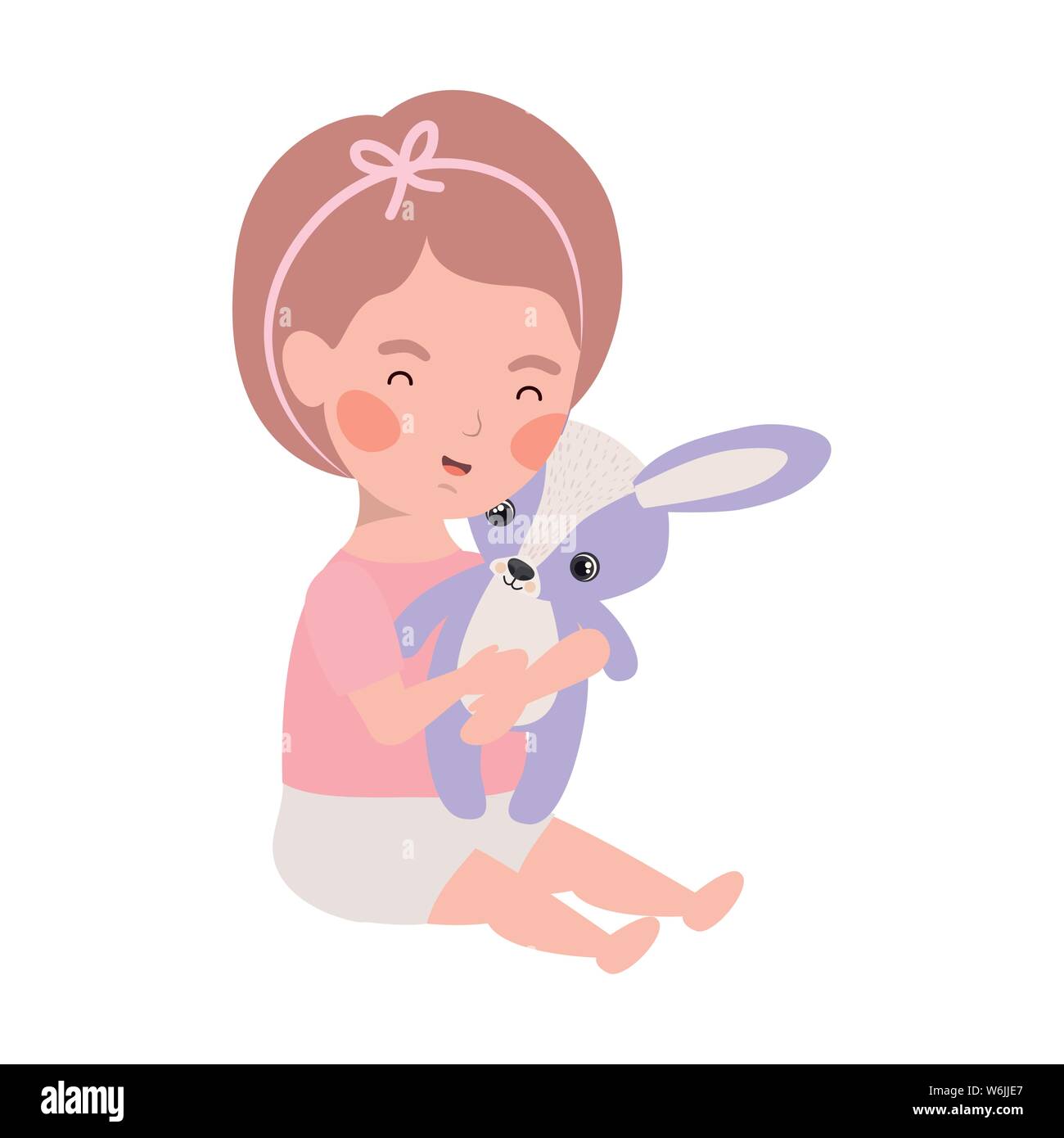 Isolated baby girl design vector illustration Stock Vector Image & Art ...
