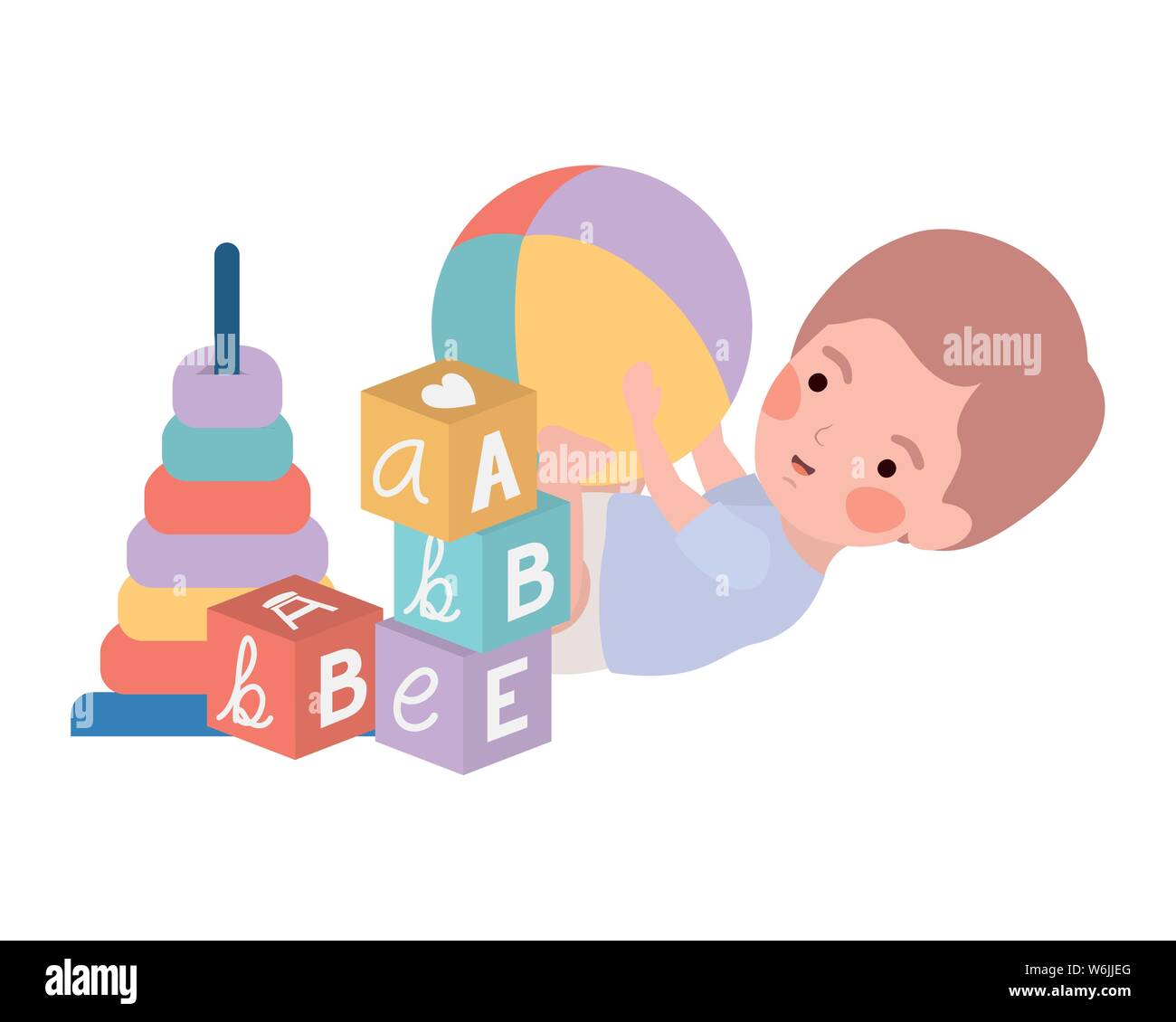 Isolated baby boy design vector illustration Stock Vector Image & Art ...
