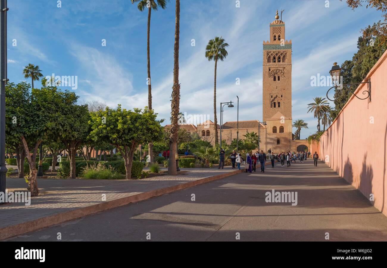 Mosque, Marrakech, Morocco Stock Photo - Alamy