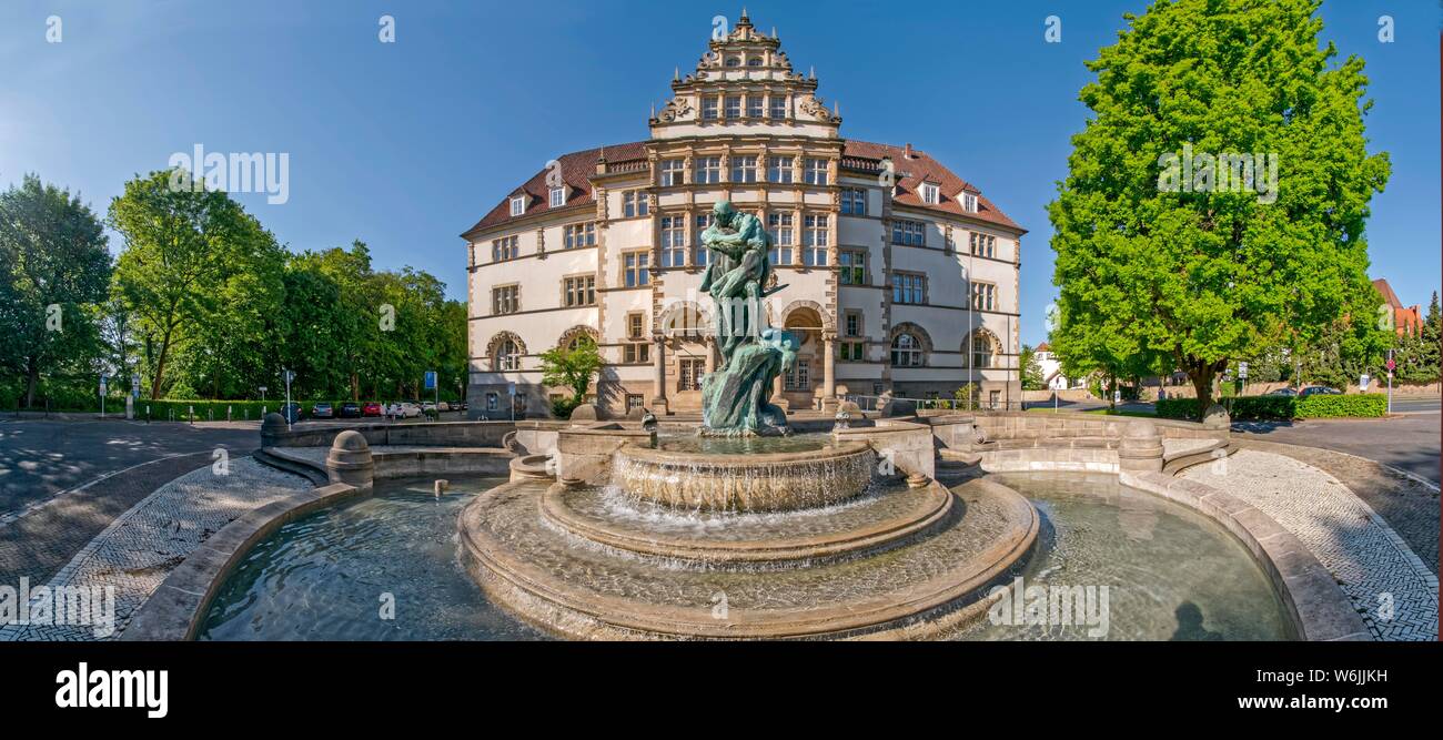 Old Government, Panorama, Minden, Germany Stock Photo - Alamy
