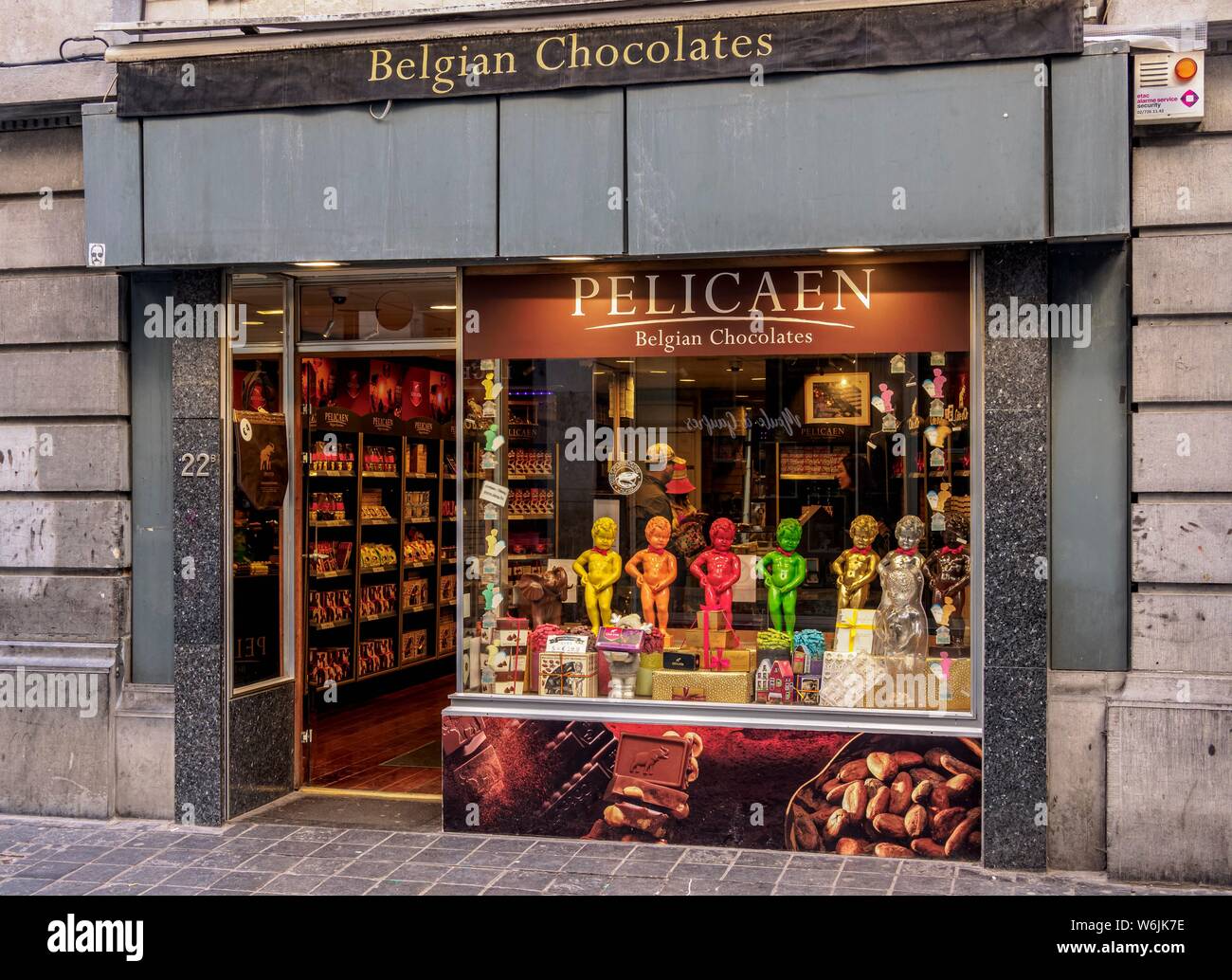 Belgian chocolate figure hi-res stock photography and images - Alamy