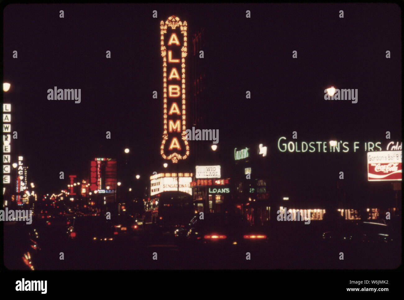 NIGHT TIME STREET SCENE Stock Photo - Alamy