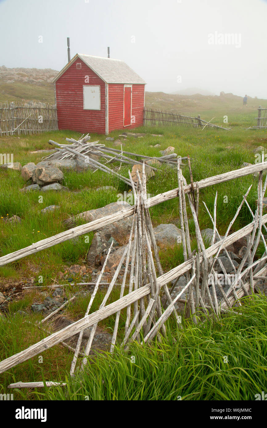 Cape Bonavista Lighthouse shed, Cape Bonavista Lighthouse Provincial ...