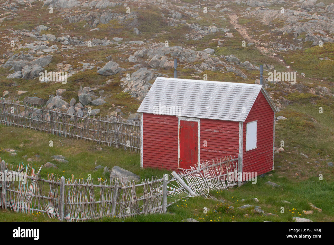 Cape Bonavista Lighthouse shed, Cape Bonavista Lighthouse Provincial ...