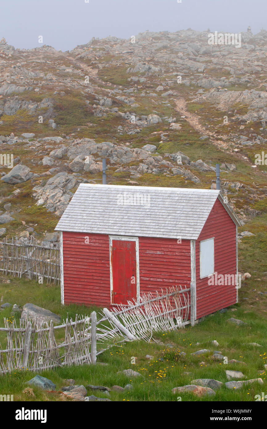 Cape Bonavista Lighthouse shed, Cape Bonavista Lighthouse Provincial ...