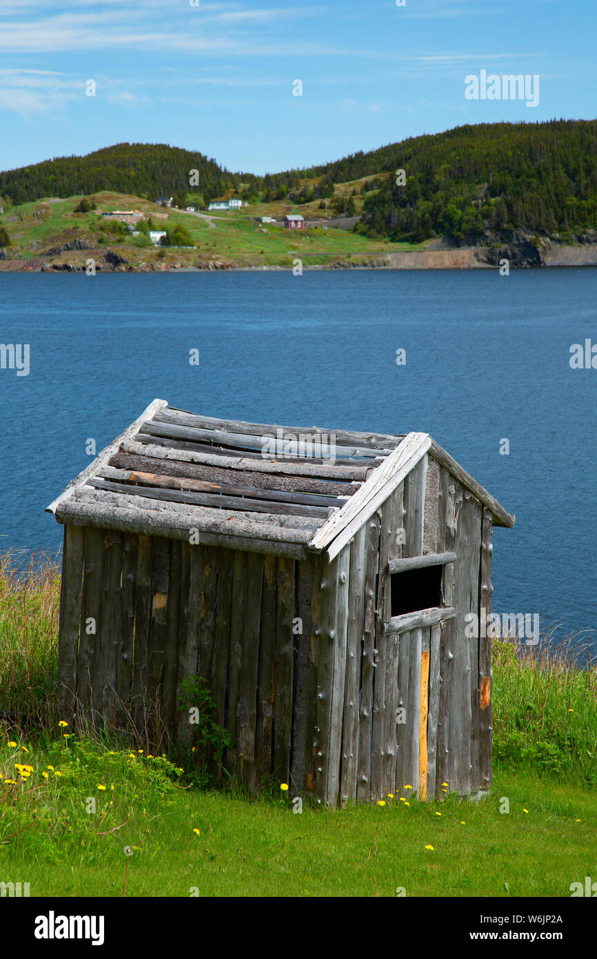 Shed, Trinity Provincial Historic Site, Trinity, Newfoundland and ...