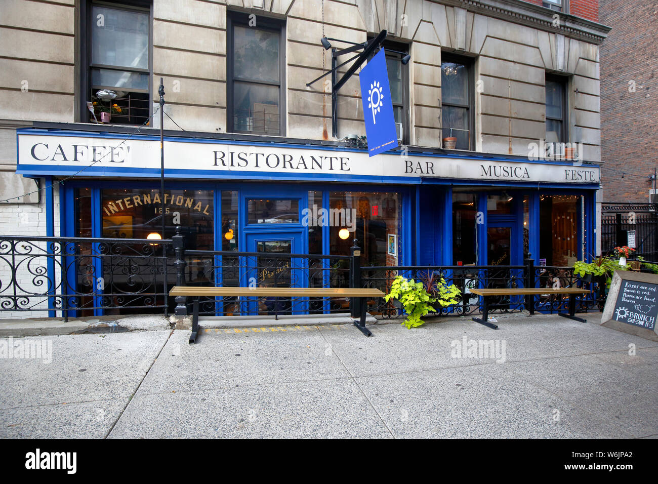 Pisticci, 125 La Salle St, New York, NY. exterior storefront of an ...