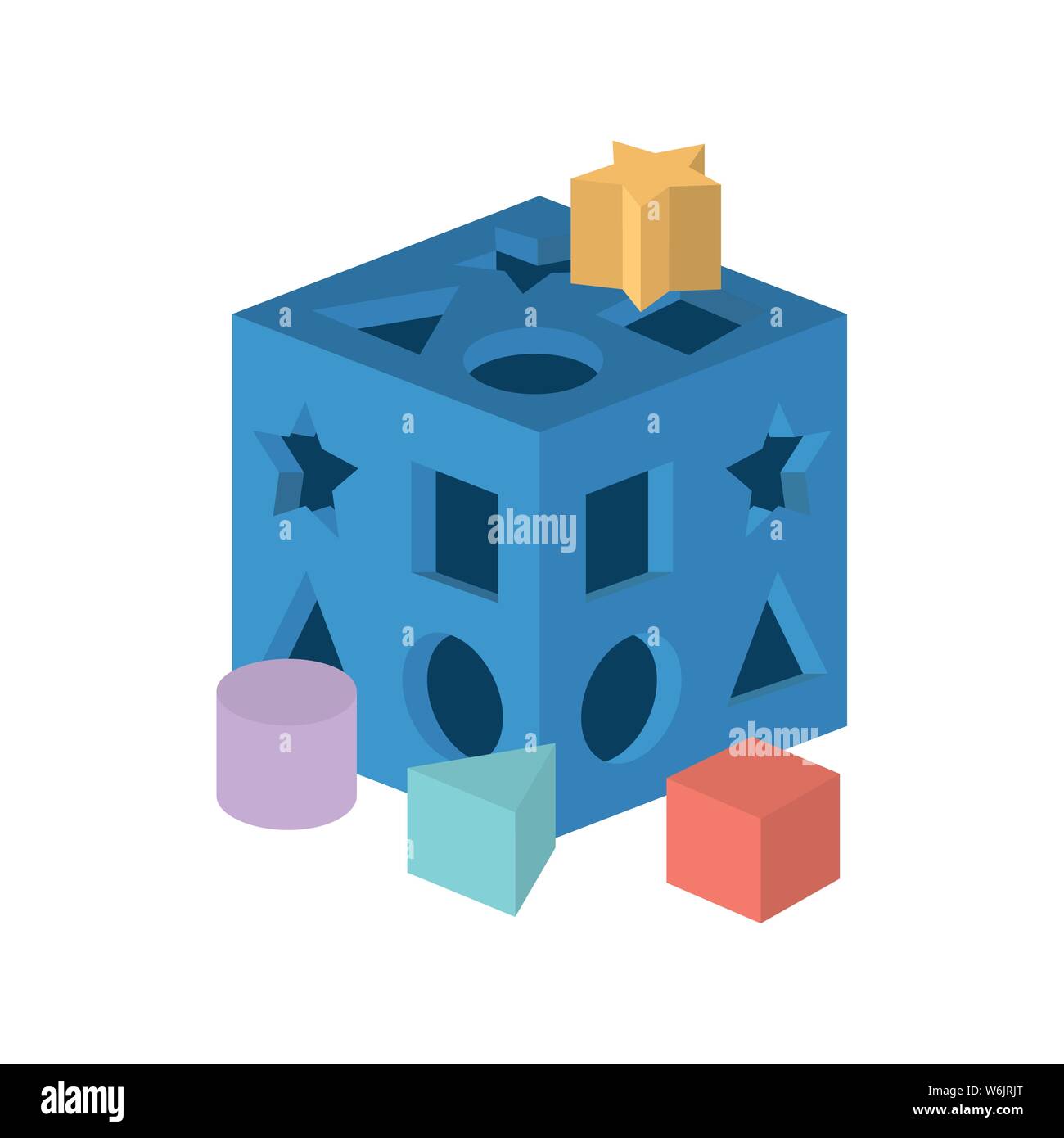 Isolated baby toy design vector illustration Stock Vector Image & Art ...