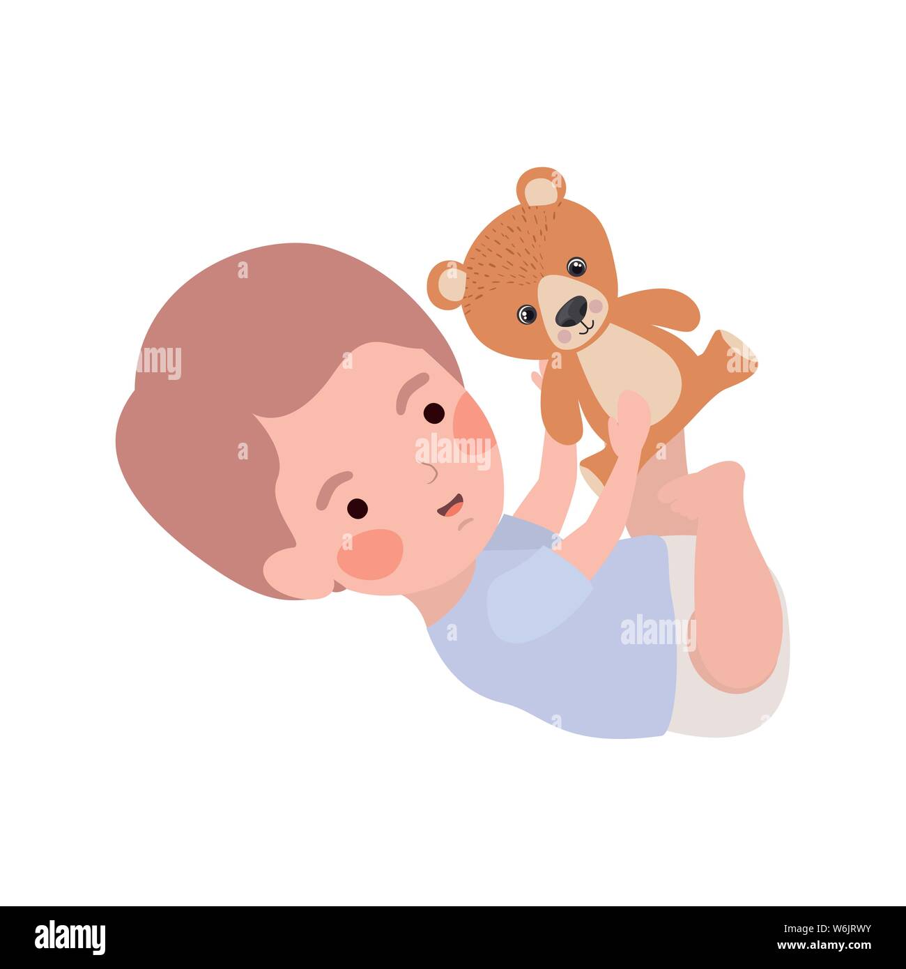Isolated baby boy design vector illustration Stock Vector Image & Art ...