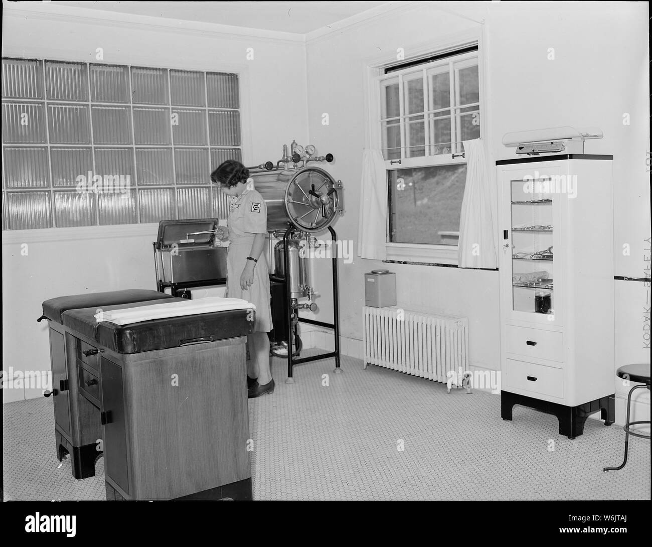 Operating room in company owned dispensary. Koppers Coal Div ...