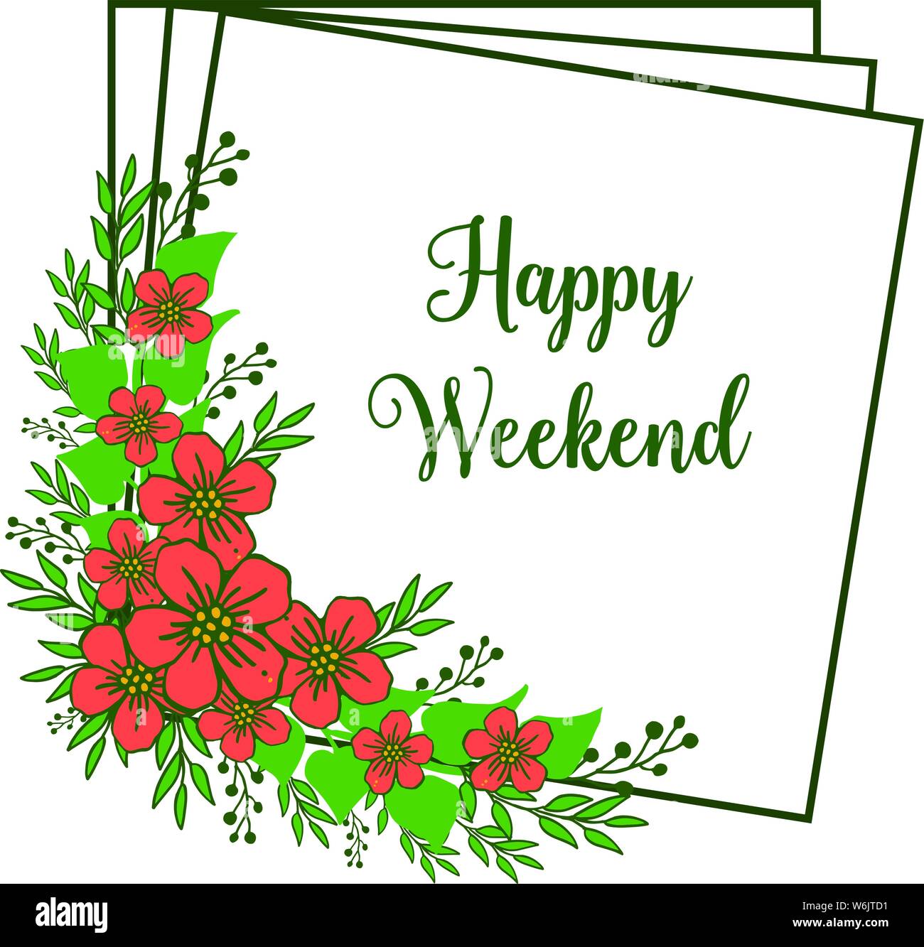 Element of orange flower frame, space for text, decoration greeting ...