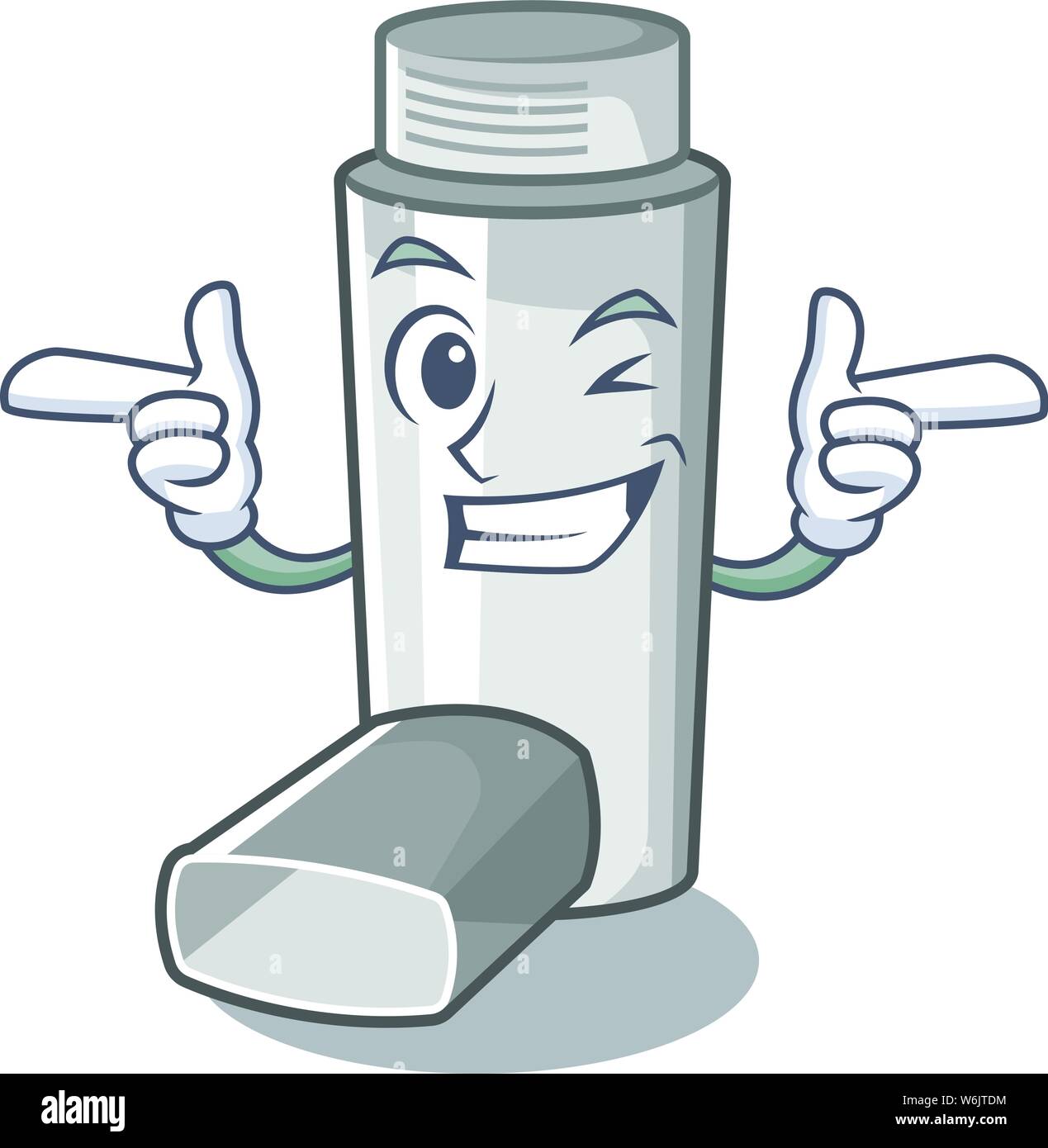 Wink asthma inhalers in cartoon medicine box Stock Vector Image & Art ...