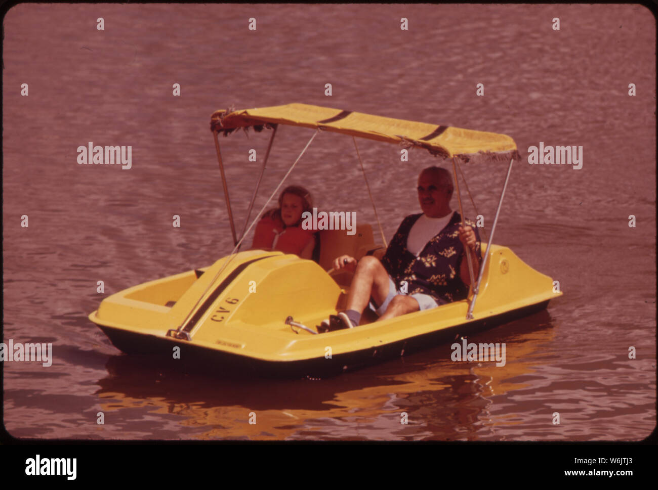 PADDLE-BOATING ON ONE OF THE LAKES IN THE CENTURY VILLAGE RETIREMENT ...