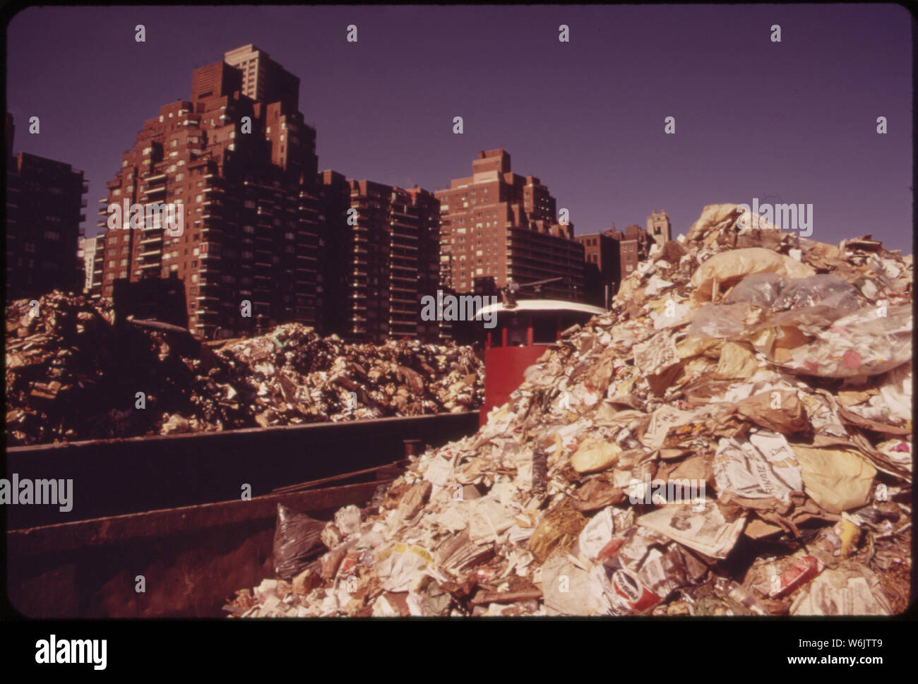 PART OF THE 26,000 TONS OF SOLID WASTE THAT NEW YORK CITY PRODUCES EACH ...