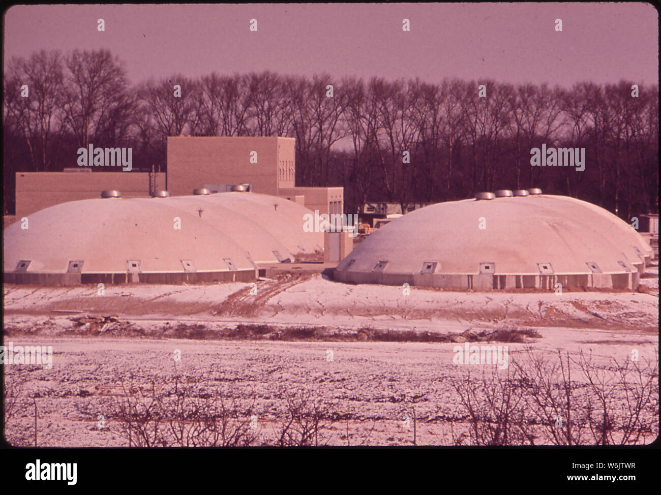 PART OF THE BACK RIVER SEWAGE TREATMENT FACILITY, THE PRIMARY TREATMENT ...