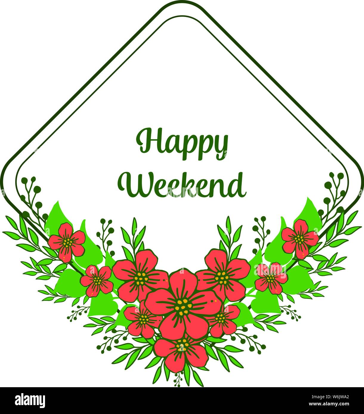 Line art on white backdrop, with artwork of orange flower frame, for ...