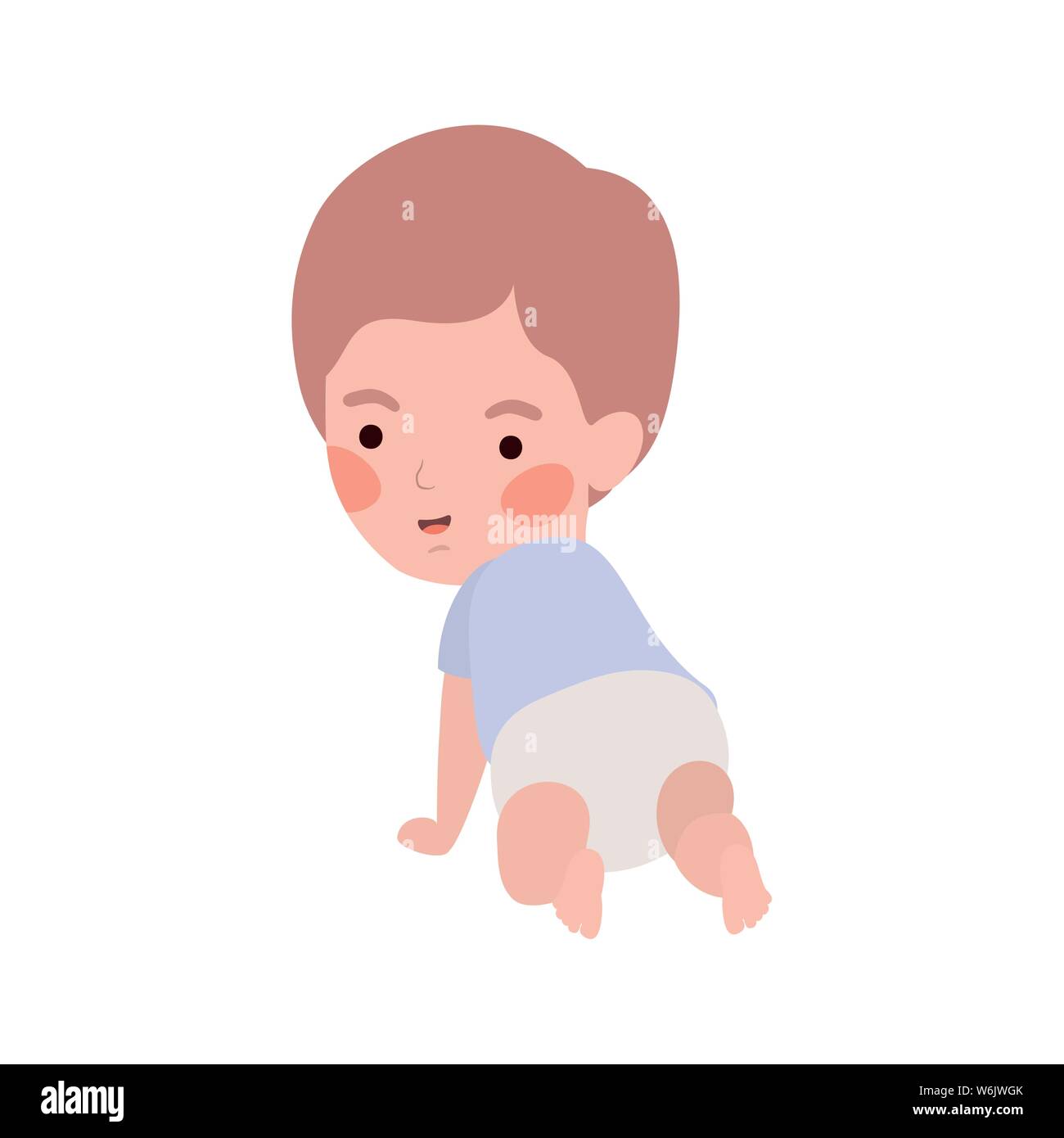 Isolated baby boy design vector illustration Stock Vector Image & Art ...